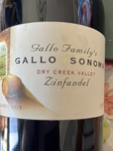 Gallo Family Vineyards Gallo of Sonoma Zinfandel | Vivino US