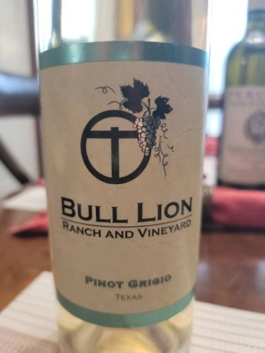 Bull Lion Ranch & Vineyard Pinot Grigio | Vivino US