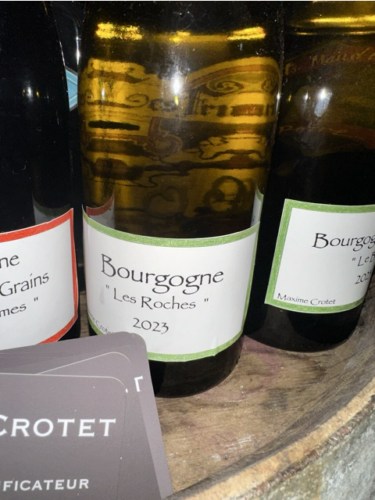 Maxime Crotet Bourgogne Les Roches | Vivino US