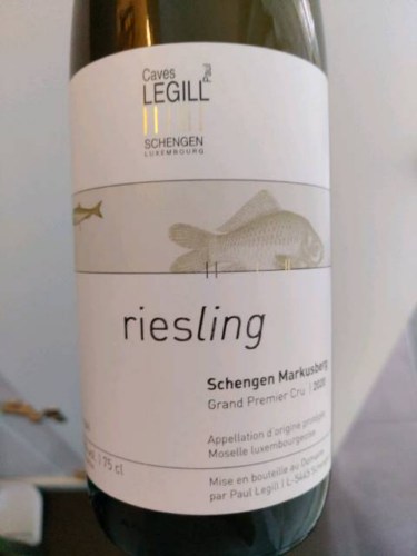 Caves Legill Schengen Markusberg Grand Premier Cru Riesling | Vivino US