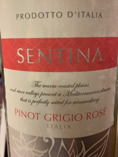 Sentina Pinot Grigio Rosé | Vivino US