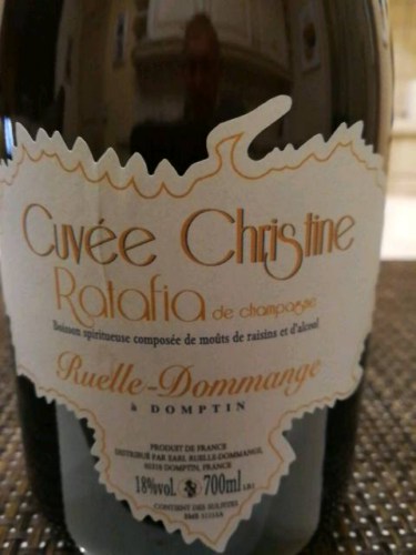 Ruelle Dommange Ratafia Cuvée Christine | Vivino Australia