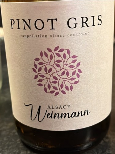 Weinmann Pinot Gris | Vivino US