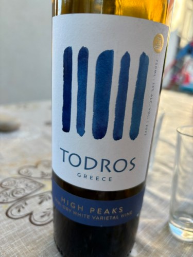 Todros High Peaks Semi-Dry | Vivino France