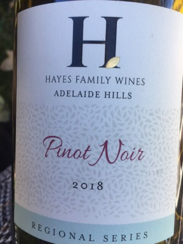 2018 Hayes Family Wines Pinot Noir | Vivino US