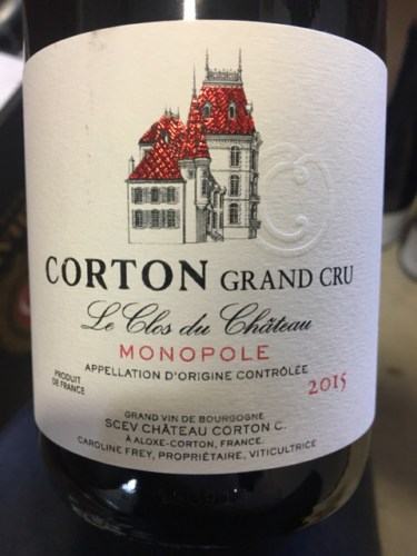 Château Corton C Corton Grand Cru 'Le Clos du Château' Monopole | Wine Info
