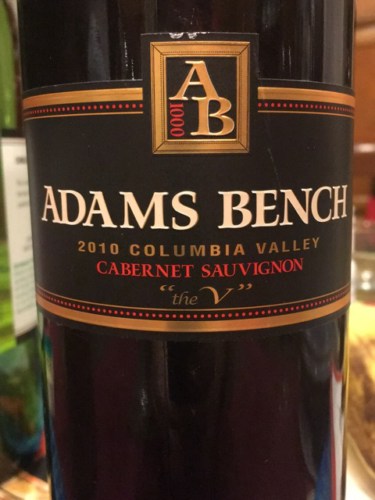 Adams Bench The V Cabernet Sauvignon | Vivino