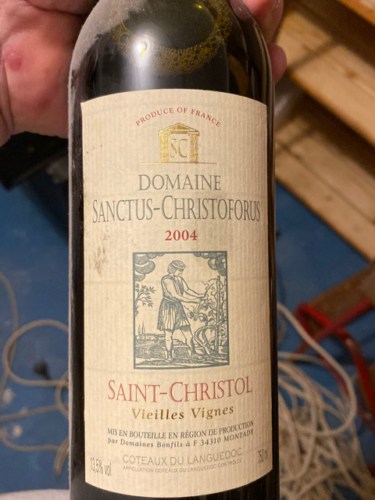 Bonfils Domaine Sanctus-Christoforus Vieilles Vignes Saint-Christol ...