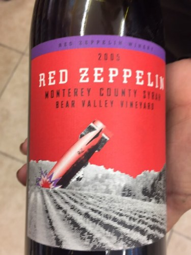 Red Zeppelin Winery Bear Valley Vineyard Syrah | Vivino US