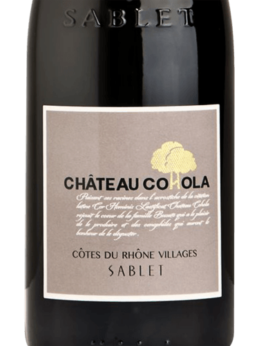 Château Cohola Côtes-du-Rhône-Villages 'Sablet' Rouge | Vivino US