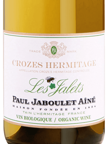 Paul Jaboulet Aîné Crozes Hermitage Les Jalets Blanc Bio | Vivino US