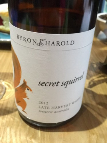 Byron & Harold Secret Squirrel Late Harvest White | Vivino US