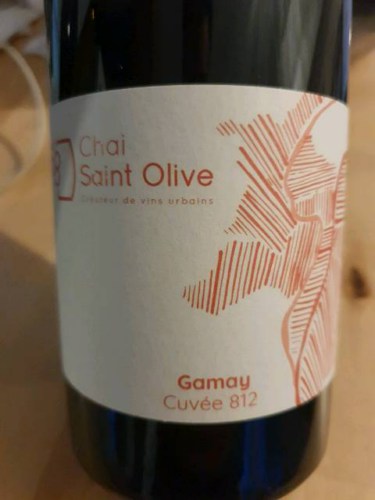 Chai Saint Olive Cuvée 812 Gamay | Vivino US