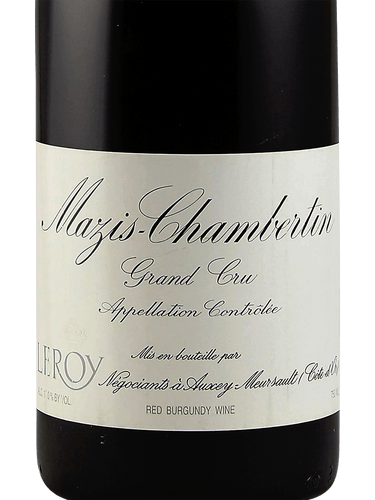 Maison Leroy Mazis-Chambertin Grand Cru | Vivino US