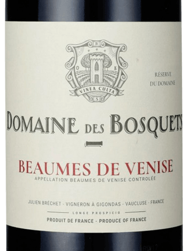Domaine des Bosquets Beaumes de Venise | Vivino US