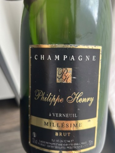 Philippe Henry Brut Champagne | Vivino English