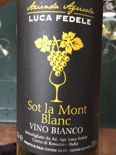 Luca Fedele Sot La Mont Blanc | Vivino