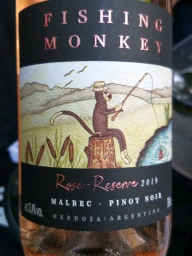 2018 Fishing Monkey Reserve Malbec - Pinot Noir Rosé | Vivino US
