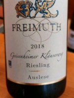 Weingut Alexander Freimuth Geisenheimer Kläuserweg Riesling Auslese ...
