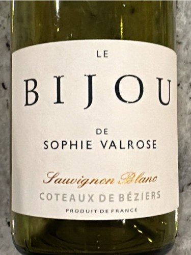 Bijou Wine Le Bijou de Sophie Valrose Sauvignon Blanc | Vivino English