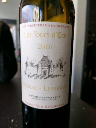 Chateau d'Eck Les Tours d'Eck Pessac Leognan | Vivino US