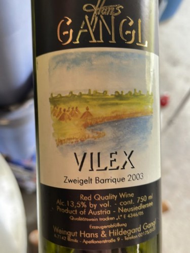 Hans Gangl Vilex Blauer Zweigelt | Vivino US