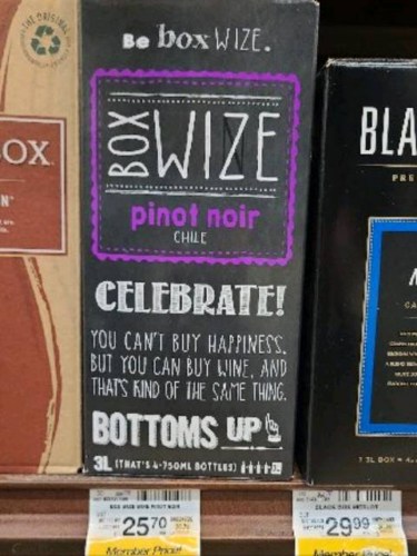 Be Box Wize Pinot Noir | Vivino US
