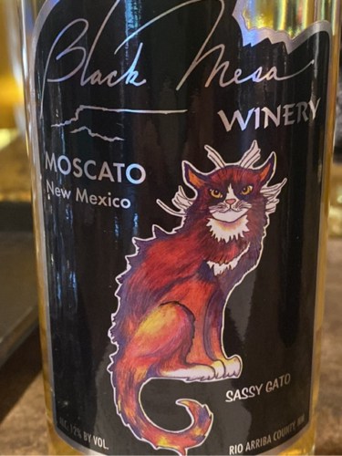 Black Mesa Sassy Gato Moscato | Vivino US