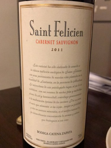 Saint Felicien Cabernet Sauvignon | Vivino English