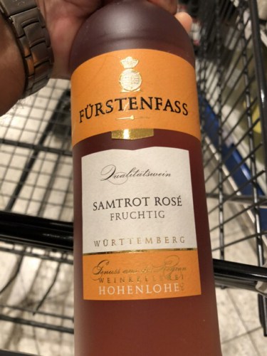 Fürstenfass Samtrot Rosé Fruchtig | Vivino English