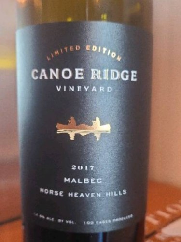 Canoe Ridge Limited Edition Malbec | Vivino US