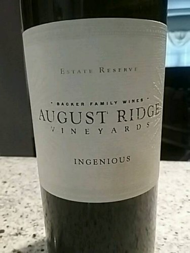 August Ridge Ingenious | Vivino US