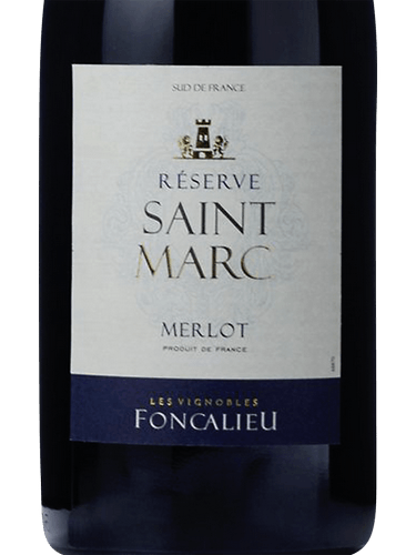 Foncalieu Saint Marc Réserve Merlot | Vivino English