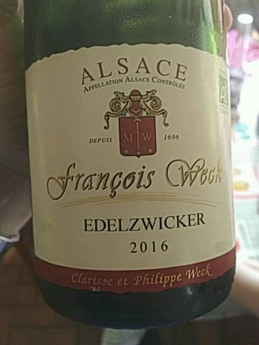 François Weck Edelzwicker | Vivino US