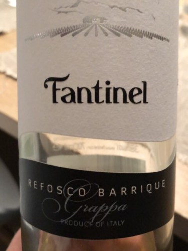N.V. Fantinel Grappa Refosco Barrique | Vivino Brasil