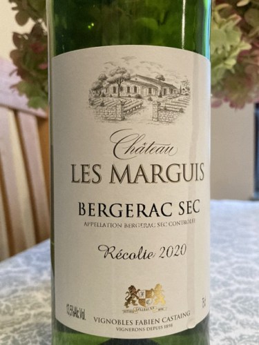 Château Les Marguis Bergerac Sec | Vivino US