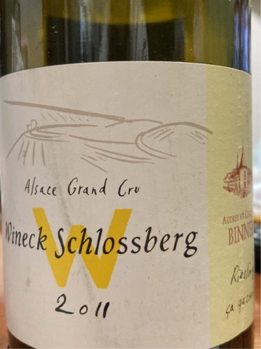 Binner Riesling Alsace Grand Cru 'Wineck-Schlossberg' | Vivino US