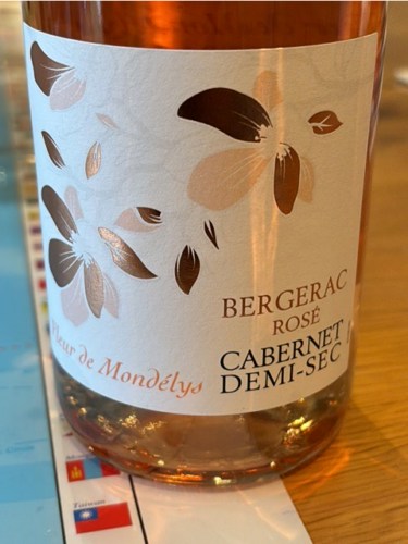Fleur de Mondelys Bergerac Rosé Cabernet Demi-Sec | Vivino US