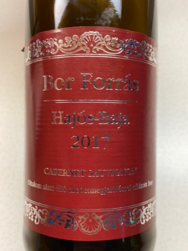 2017 Pieroth Bor Forrás Cabernet Sauvignon | Vivino English