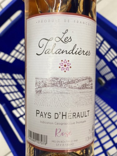 Les Celliers des Terres de France Les Talandières Rosé | Vivino España