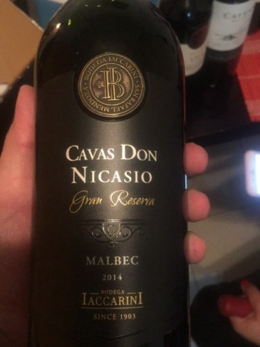 Bodega Iaccarini Cavas Don Nicasio Gran Reserva Malbec | Vivino US