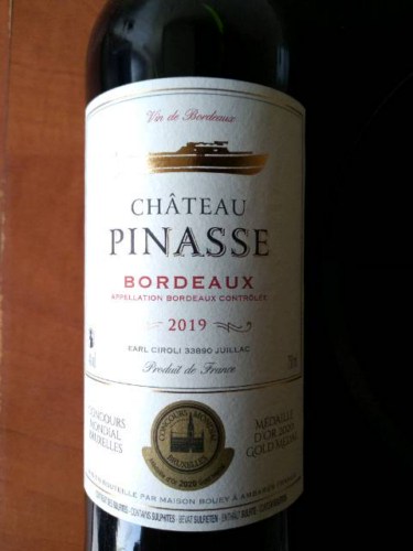 Château Pinasse Bordeaux | Vivino