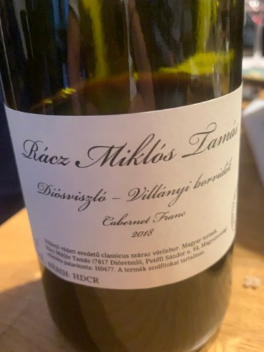 2018 Racz Miklos Tamas Cabernet Franc | Vivino US
