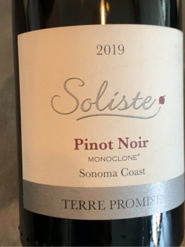 Soliste Terre Promise Monoclone Pinot Noir | Vivino US