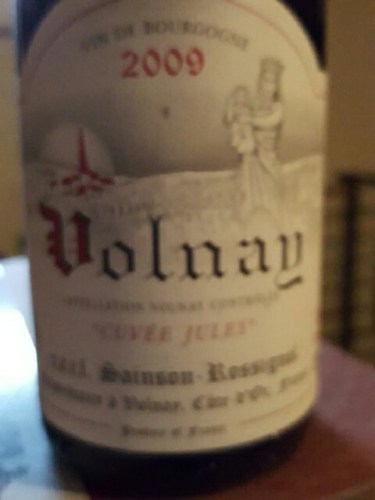 Sainson Rossignol Cuvée Jules Volnay | Vivino US