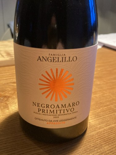 Angelillo Negroamaro - Primitivo | Vivino France
