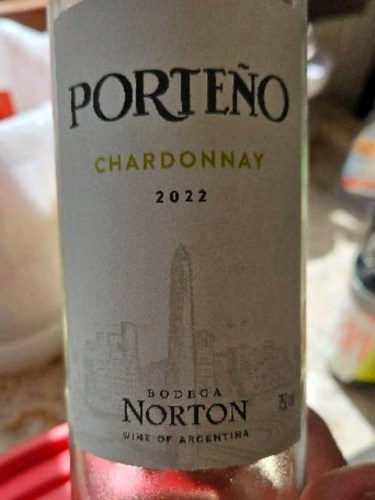 2022 Bodega Norton Porteño Chardonnay | Vivino US