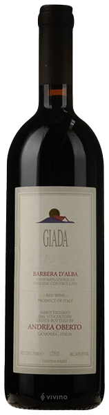 2017 Andrea Oberto Barbera d'Alba Giada | Vivino US
