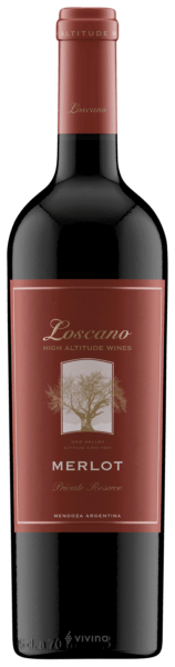 2019 Loscano Private Reserve Merlot | Vivino US