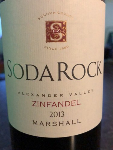 2020 Soda Rock Marshall Zinfandel | Vivino US